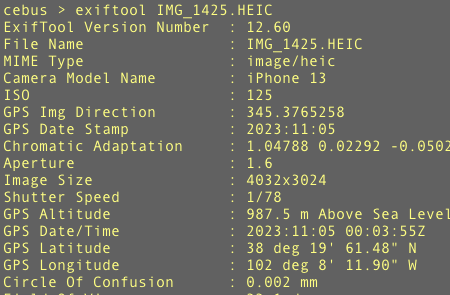 EXIF Inspector: Home